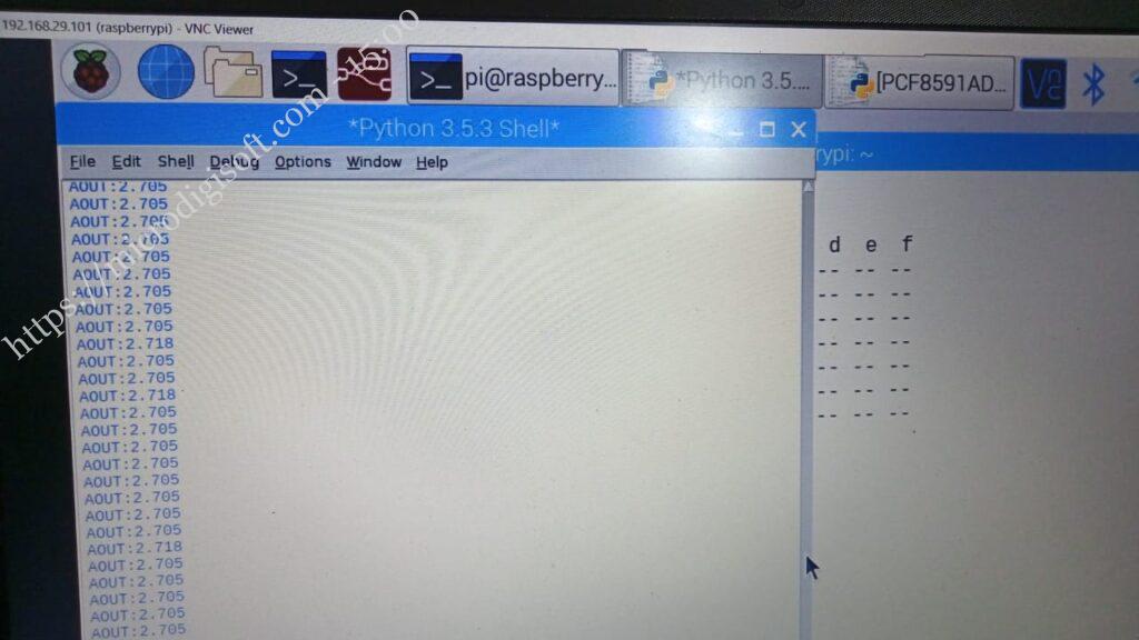 PCF8591 ADC/DAC Analog Digital Converter with Raspberry Pi