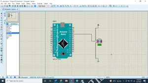 Control Servo Motor with Arduino Nano in Proteus