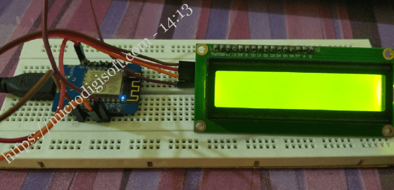 How to Use I2C LCD with ESP8266-WeMos D1 Mini