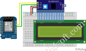 How to Use I2C LCD with ESP8266-WeMos D1 Mini