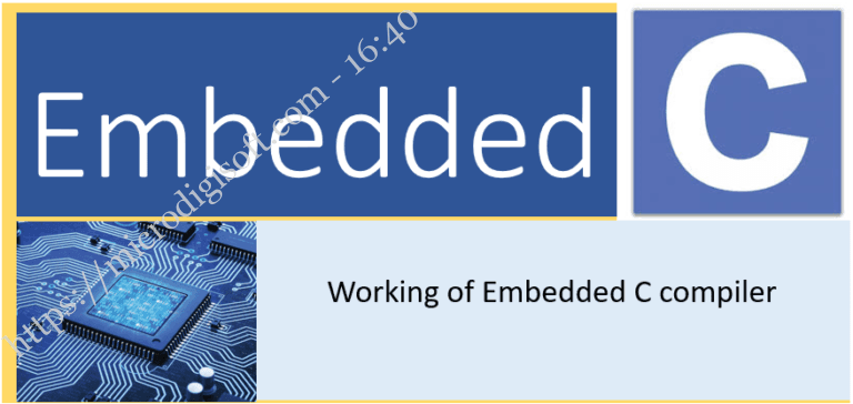 Working of Embedded C compiler | microdigisoft.com