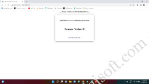 How to Read sensor values on web page?- microdigisoft.com