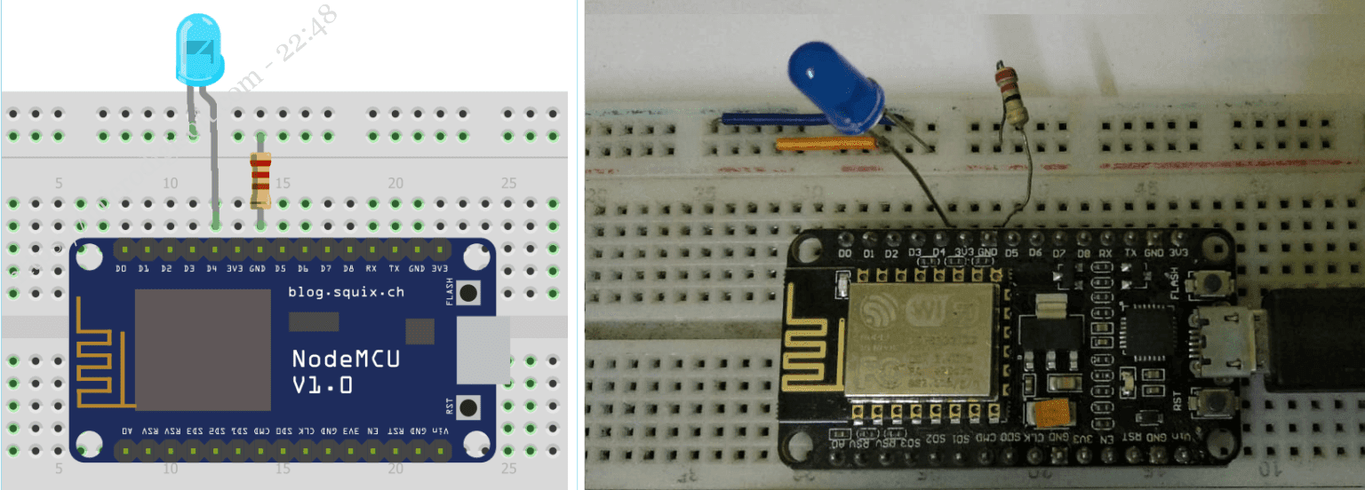ESP8266 NodeMCU WebServer to Control LED from Webpage