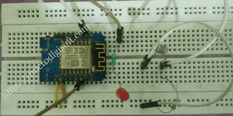 How to Read sensor values on web page?| microdigisoft.com