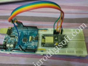 ESP8266-NodeMCU SPI Communication with Arduino IDE