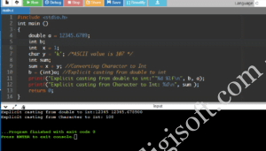 Type Casting / Conversion in Embedded C Programming