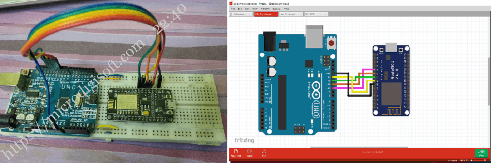Nodemcu Spi Communication With Arduino