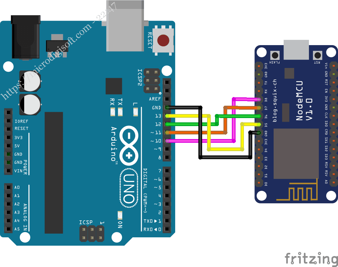 Arduino Spi Nodemcu Spi Con Arduino Ide Descubrearduinocom