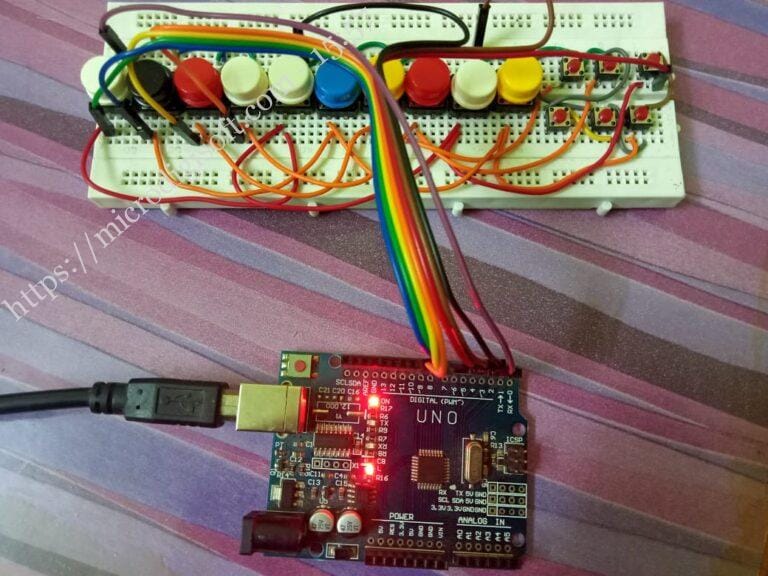 4×4 Matrix and 4×3 Matrix Keypad Module with Arduino Uno