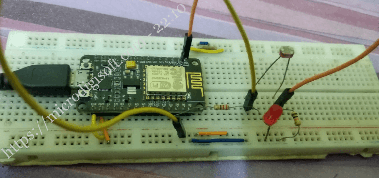 LDR Sensor with ESP8266 NodeMCU on WebServer Page?