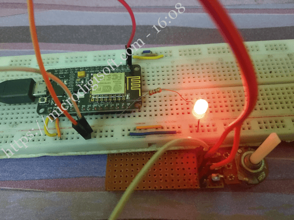 Esp8266 Adc Read Nodemcu Analog Values With Arduino Ide 8426