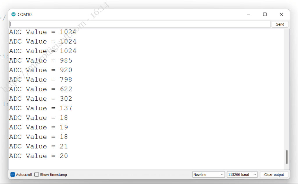 Esp8266 Adc Read Nodemcu Analog Values With Arduino Ide 7681