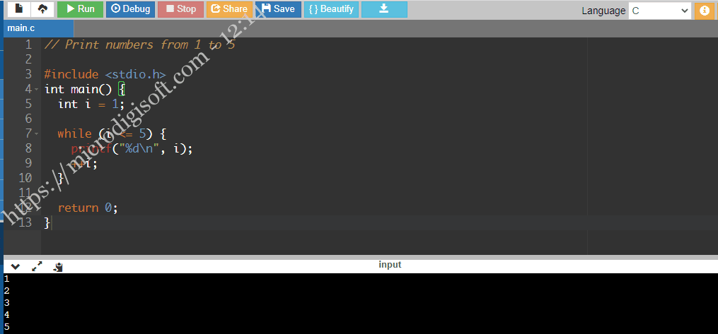 Loops For While Do While In Embedded C Microdigisoft