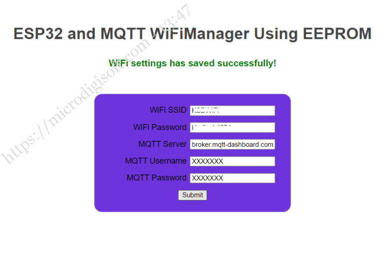 Esp32 With Wifi Manager With Mqtt Arduino Json Serialization