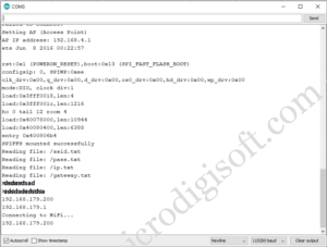 ESP32 with WIFI Manager using AsyncWebServer library