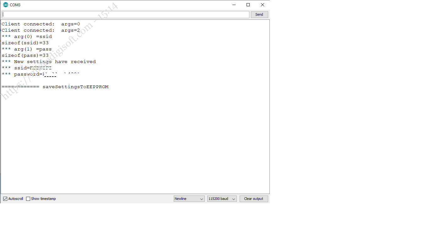 Esp32 Wifi Manager To Manage Ssid And Password Using Eeprom