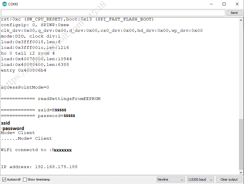 Esp32 Wifi Manager To Manage Ssid And Password Using Eeprom