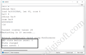 ESP8266 save data permanently using Preferences library
