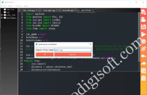 MicroPython-HC-SR04 Ultrasonic Sensor ESP32 and ESP8266