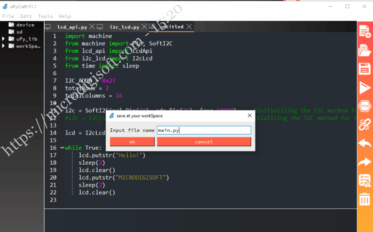 I2C-LCD with ESP32 and ESP8266 Using MicroPython