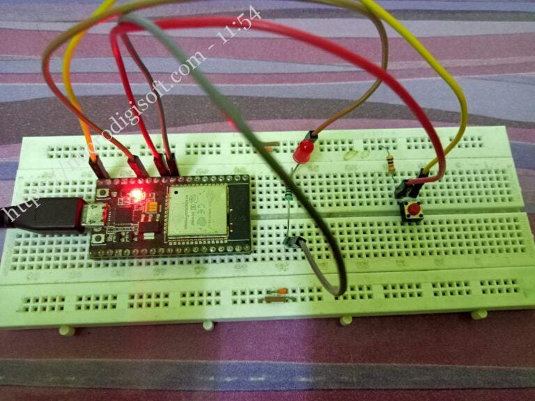 Exploring GPIO Control: Push Button with ESP32-ESP8266 Using MicroPython