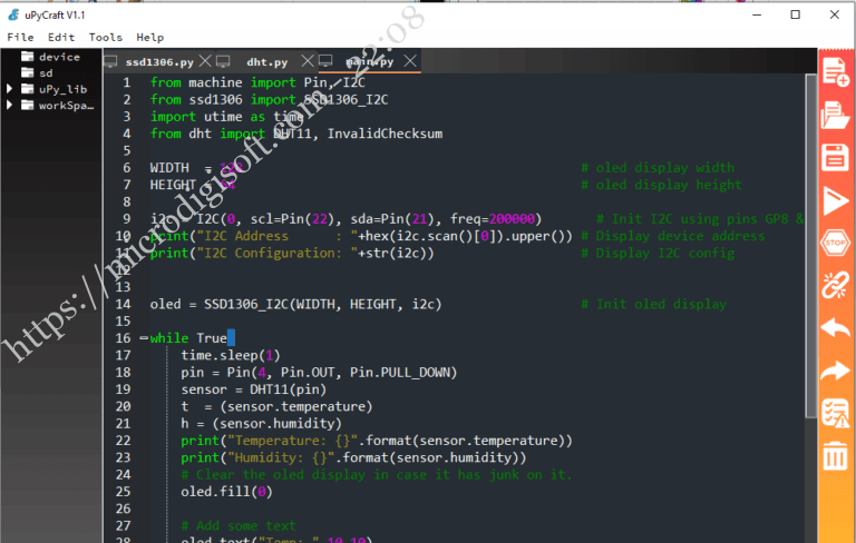 MicroPython: OLED SSD1306 Display with ESP32 and ESP8266 | microdigisoft.com