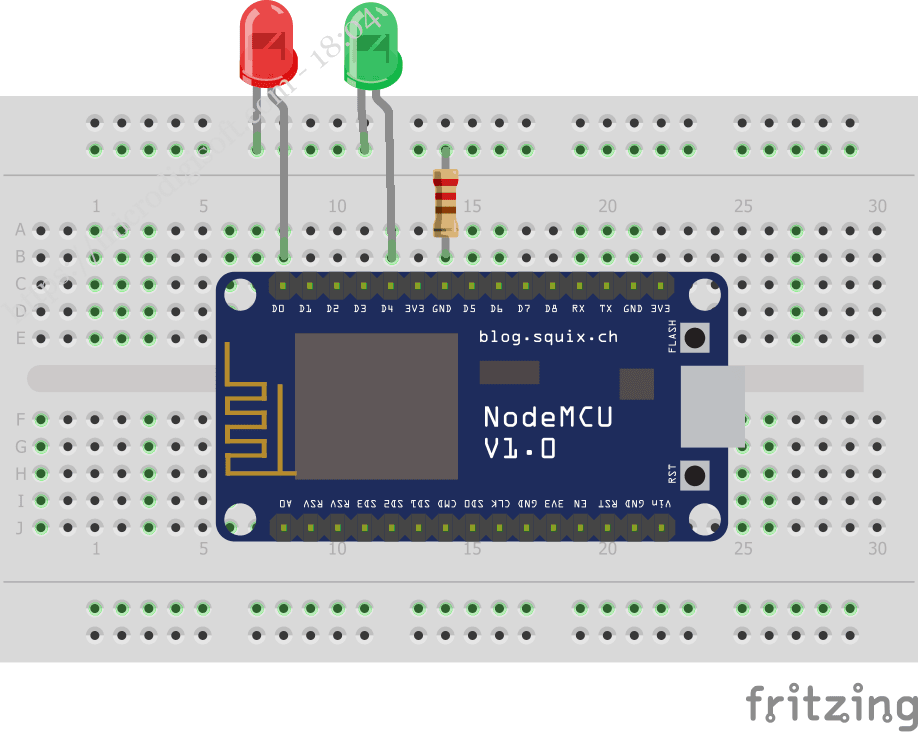 Programming Esp32 Esp8266 Gpios Using Micropython Blinking Led