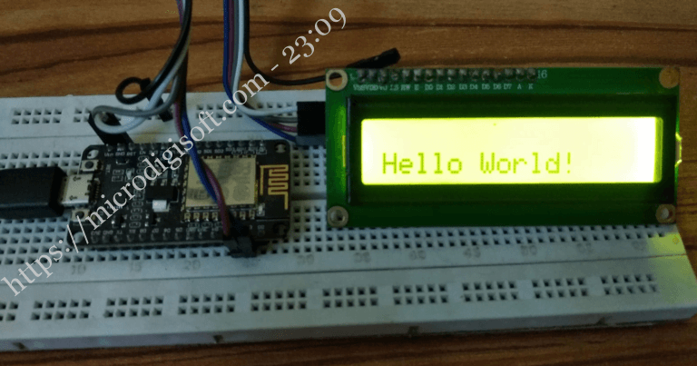 LittleFS with ESP8266 to Read, Write and Delete Data on 16X2 LCD Display