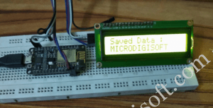 LittleFS with ESP8266 to Read, Write and Delete Data on 16X2 LCD Display