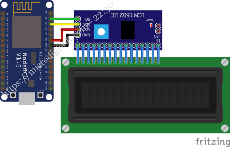LittleFS with ESP8266 to Read, Write and Delete Data on 16X2 LCD Display