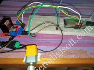 MicroPython: Control DC Motor using L298N with ESP32-ESP8266