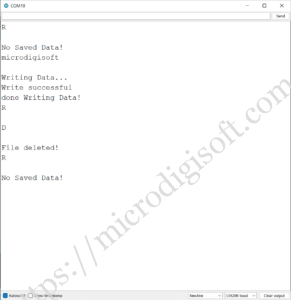 LittleFS with ESP8266 to Read, Write and Delete Data on 16X2 LCD Display
