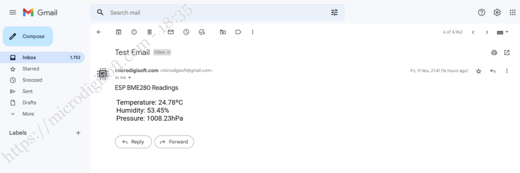 Esp8266 Send Email Notification Using Php File