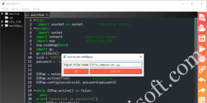MicroPython ESP32-ESP8266 Access Point Webserver