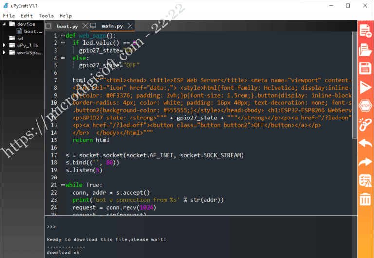 Build An Esp32 Webserver With Micropython To Control Gpio