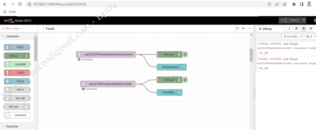 Micropython Esp32 Esp8266 Mqtt Publish Dht11 Sensor Reading