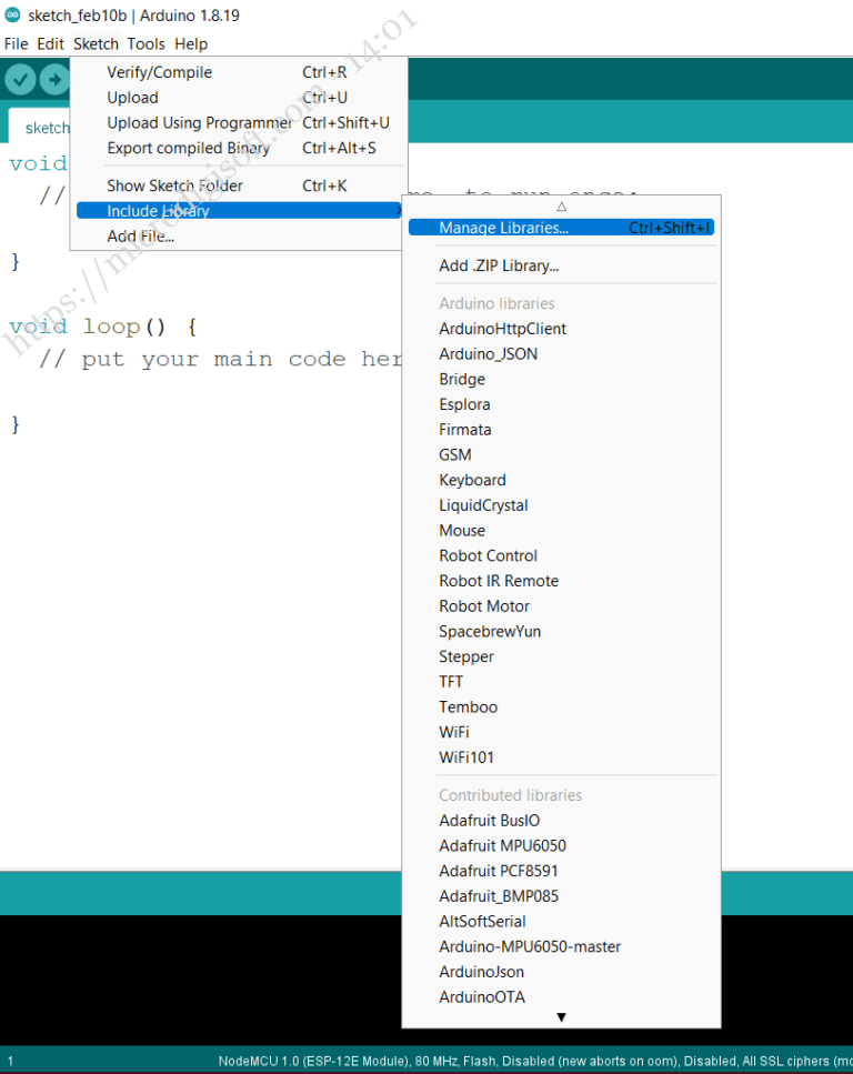 Mpu6050 Motion Sensor Interfacing With Esp8266 Nodemcu