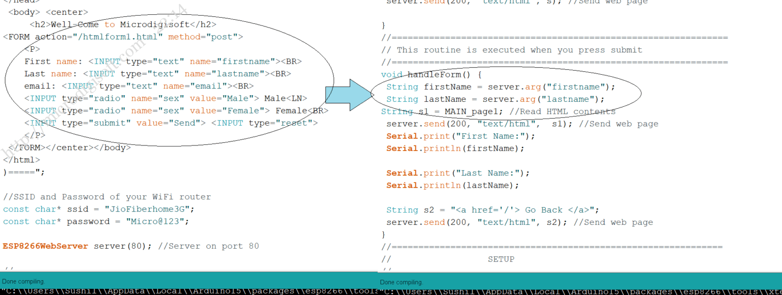 ESP8266-NodeMCU Handling Input Data on HTML Forms data