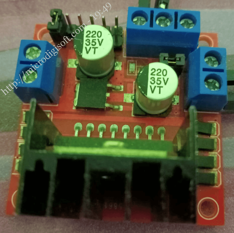 Control DC motor with L298N H-bridge with ESP8266-NodeMCU?