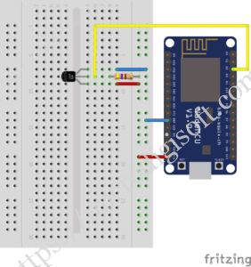 ESP8266 DS18B20 Temperature Sensor on Web Server with Arduino IDE | microdigisoft.com