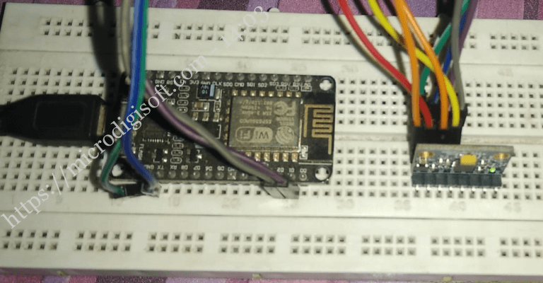 MPU6050 Motion Sensor Interfacing with ESP8266-NodeMCU