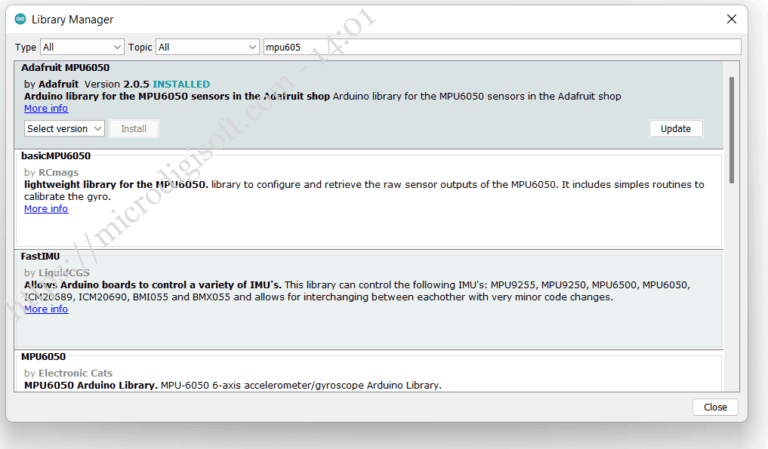Mpu6050 Motion Sensor Interfacing With Esp8266 Nodemcu