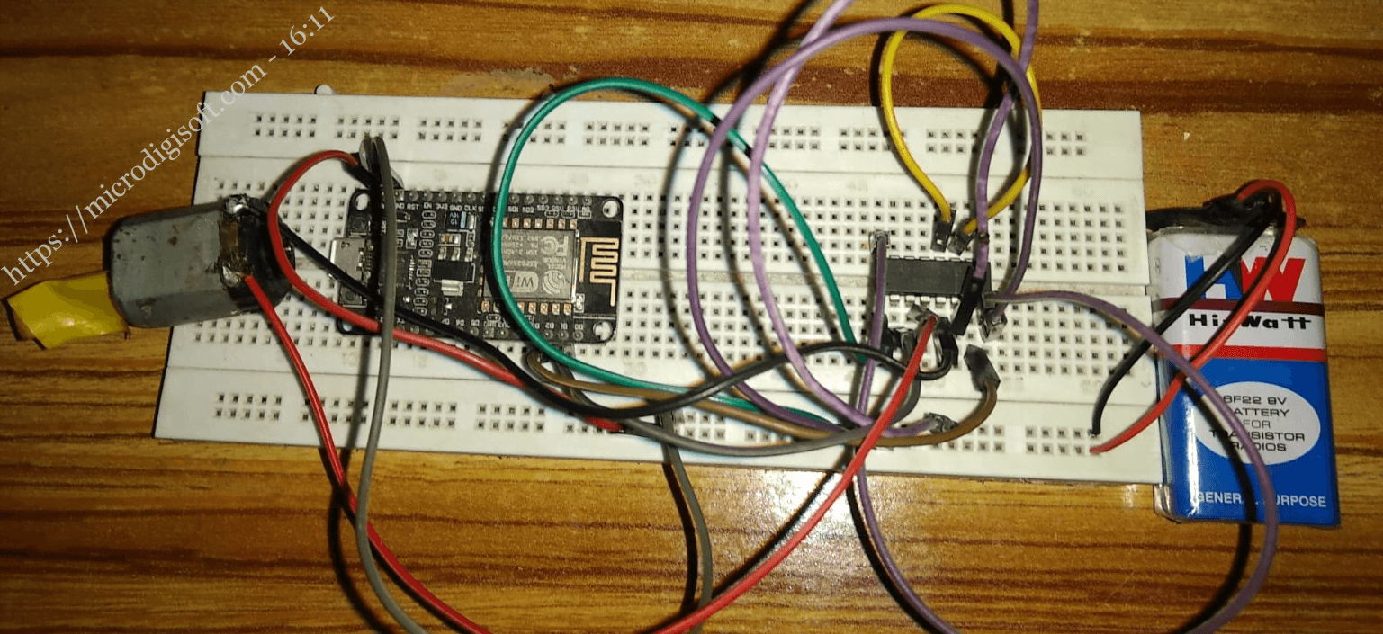 Interface L298n Dc Motor Driver Ic With Esp8266 Nodemcu