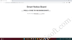 Web-Controlled Notice Board using ESP8266 NodeMCU in Arduino
