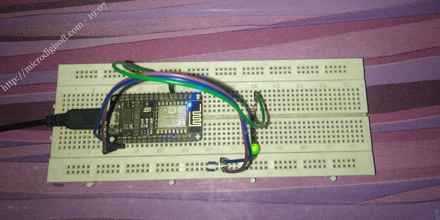 Esp8266 Nodemcu Webserver Control Led Brightness Pwm