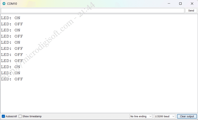 HC-05 Bluetooth Module Controlling an LED with ESP8266