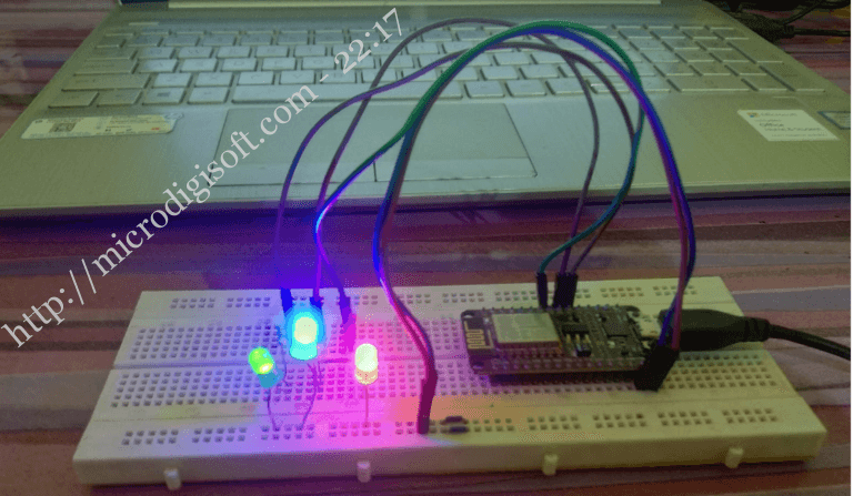 Esp8266 Nodemcu With Multiple Sliders Control Leds Brightness Pwm