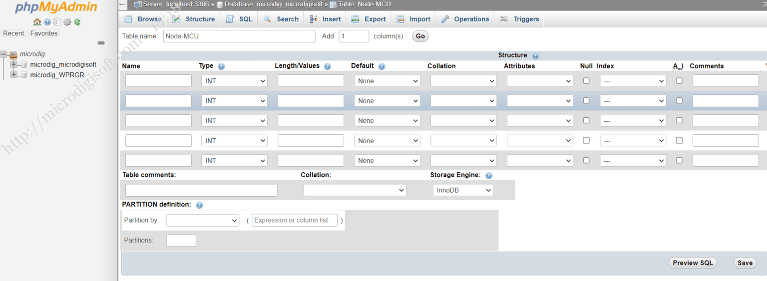 MySQL Database-How to Connect NodeMCU ESP8266 to Domain