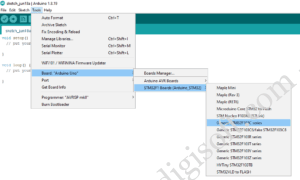 Getting Started with STM32 Blue Pill Using Arduino IDE