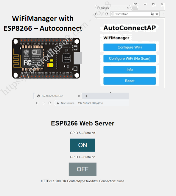 Wifimanager With Esp8266 Autoconnect Without Hard Code